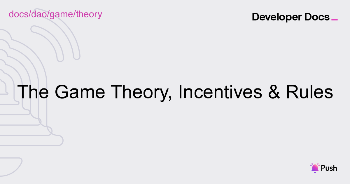 The Game Theory Incentives And Rules Push The Communication Protocol Of Web3